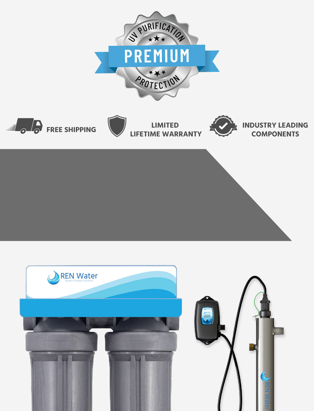 Premium Whole House Water Filtration Systems – REN Water